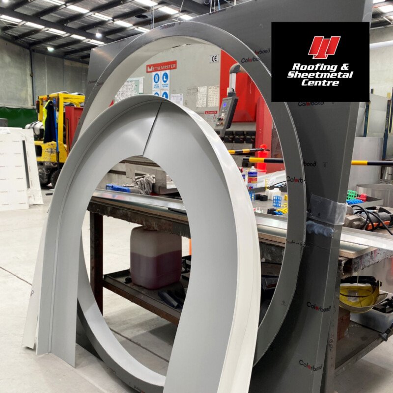 Curved Flashing – Roofing & Sheetmetal Centre | Melbourne